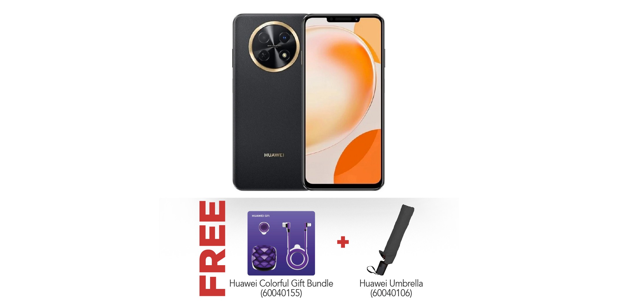 Huawei Nova Y91 Starry Black & Free Huawei Colorful gift bundle ...