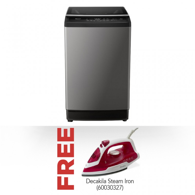 Hisense WTJA1402T Washing Machine & Free Decakila KEEN002R/KEEN019V ...