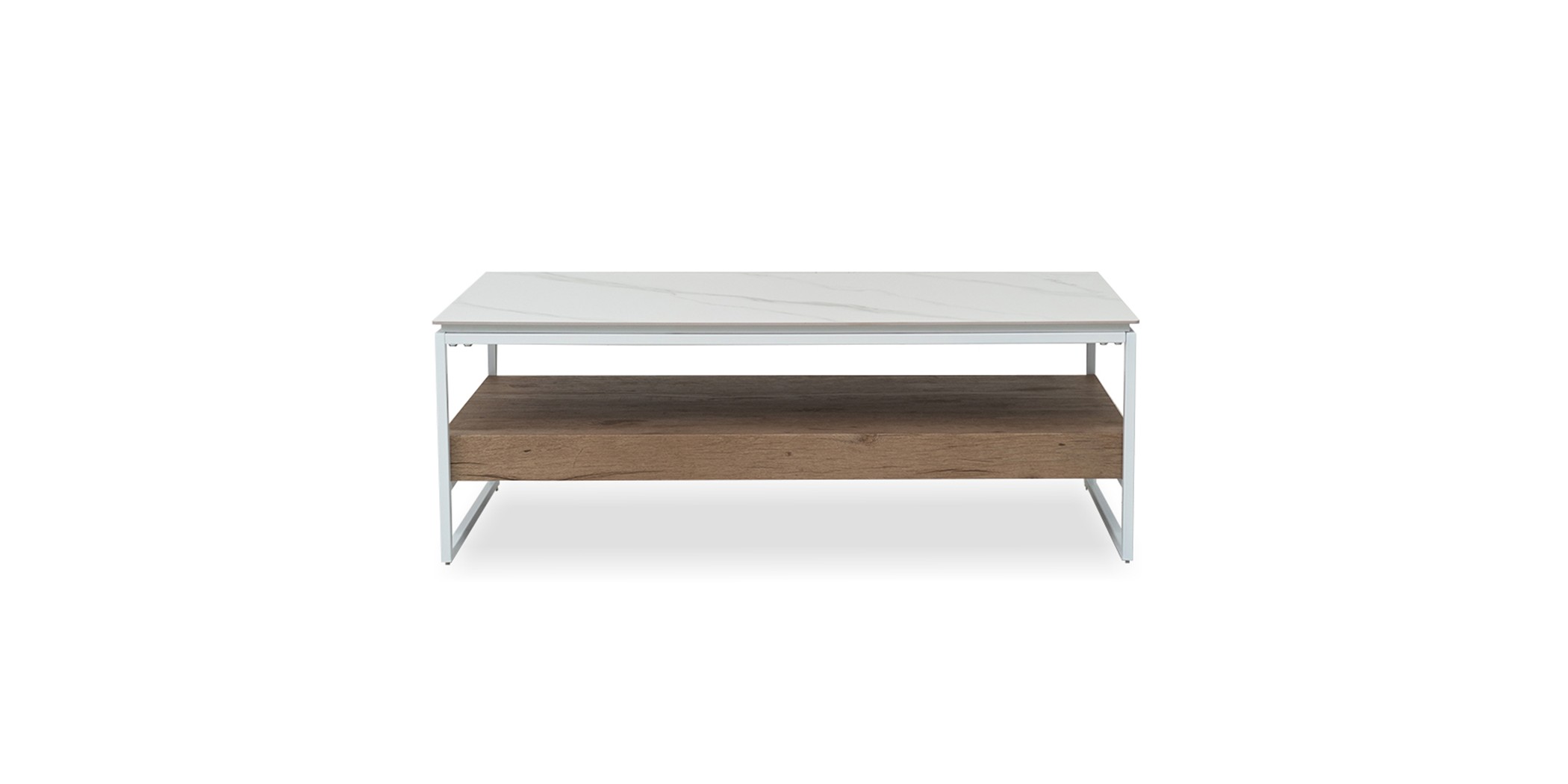Coffee Table Circular Manhattan Comfort Laurel Round Coffee Table With ...