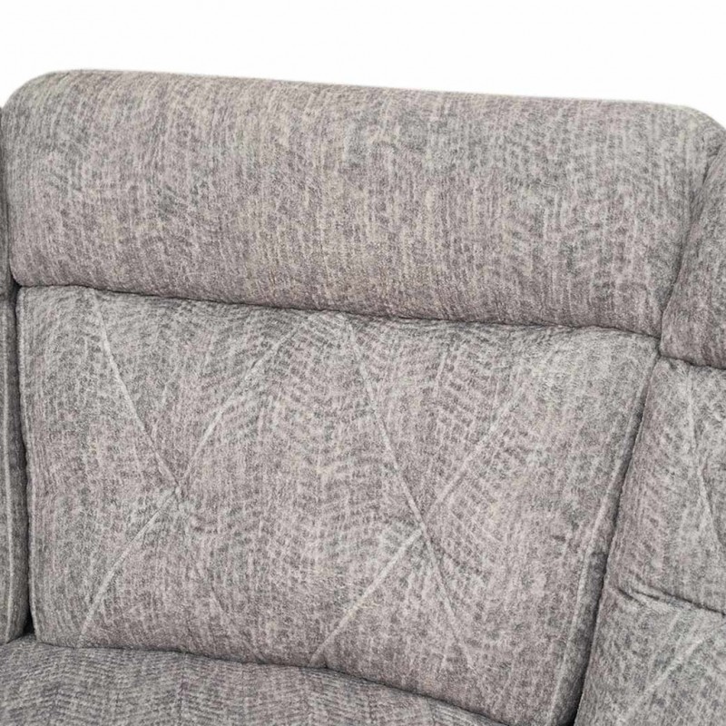 Halton Bay Sofa Corner Recliner in L.Grey Col Fab