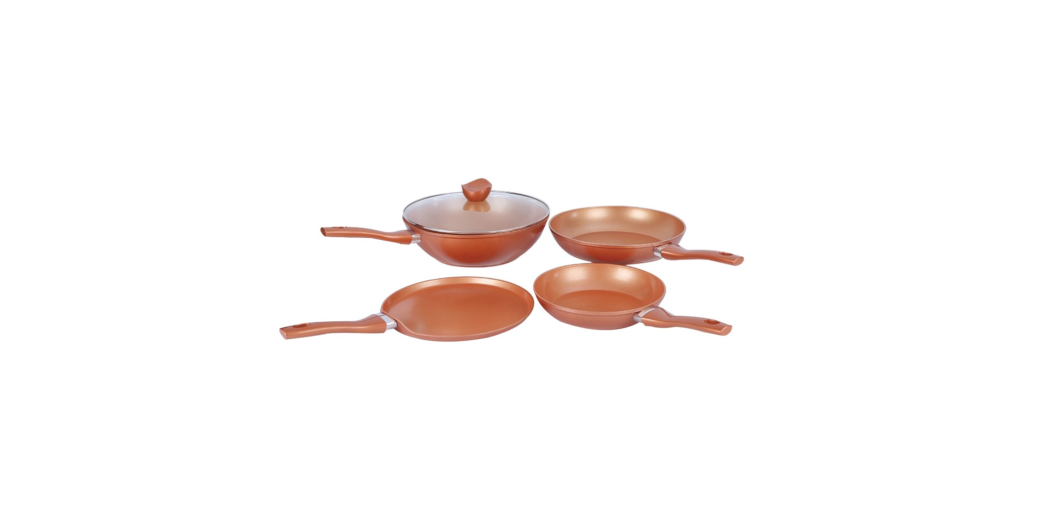 Mammouth MCS-501B 5pcs Bronze Cookware Set