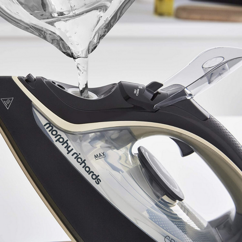 MORPHY RICHARDS 300302/EER CRYSTAL CLEAR GOLD STEAM IRON
