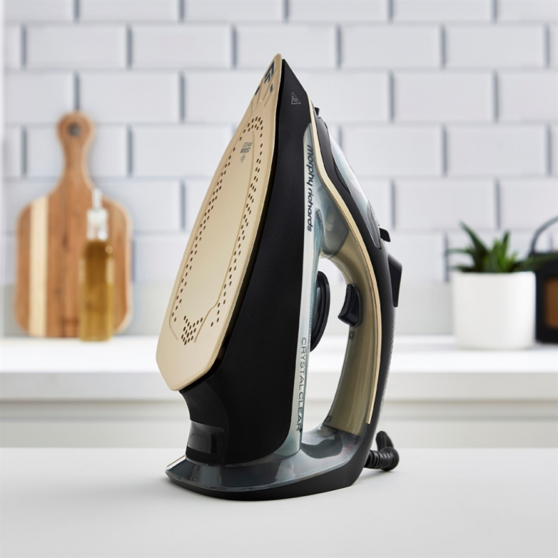 MORPHY RICHARDS 300302/EER CRYSTAL CLEAR GOLD STEAM IRON