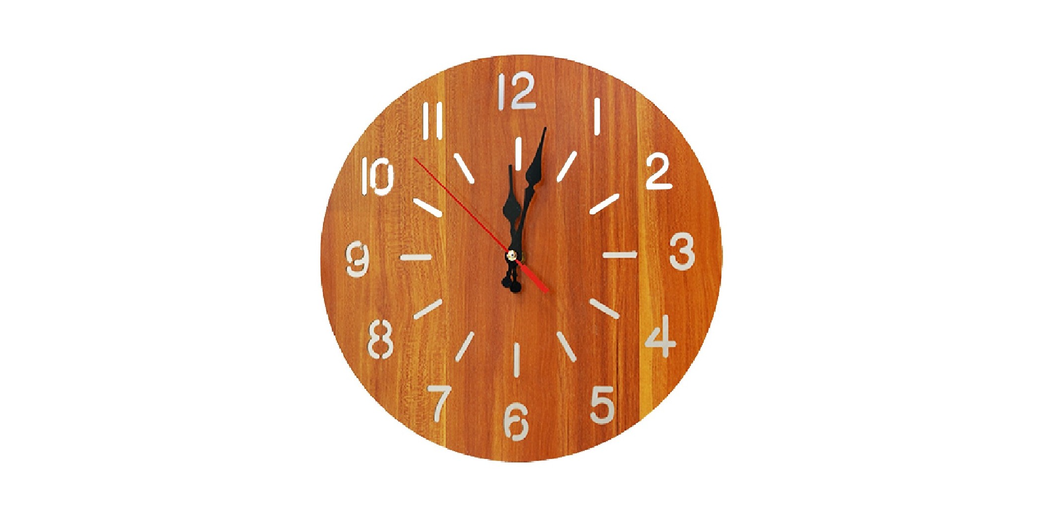 Tic Toc 1 Clock Wooden B29-B30