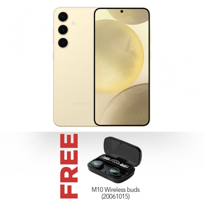 Samsung Galaxy S24 Plus Yellow & Free M10 Wireless buds