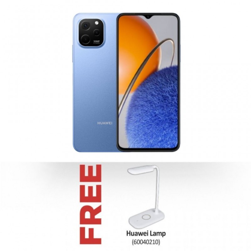 Huawei nova Y62 Blue & Free Huawei Lamp