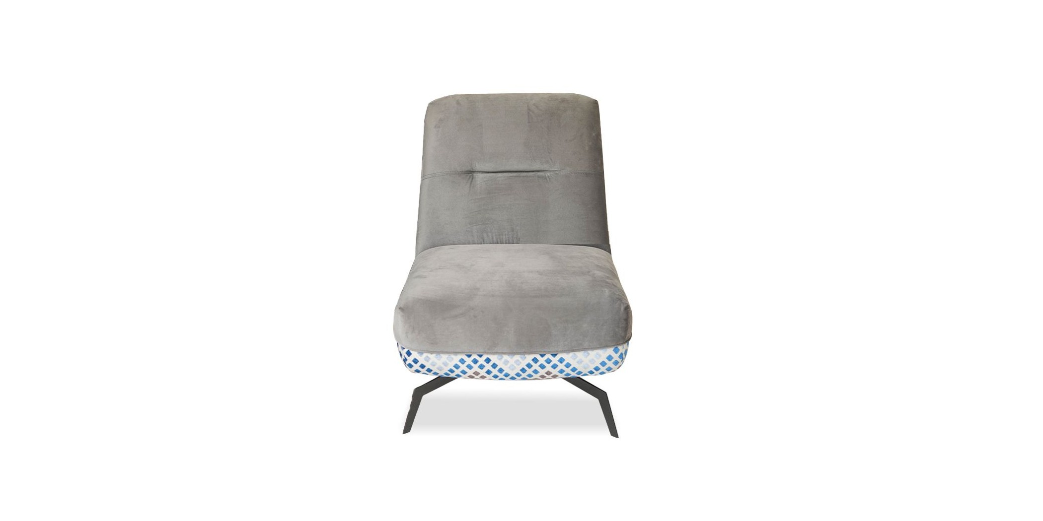 Lunar Accent Chair Oakley Graphite Col Fab