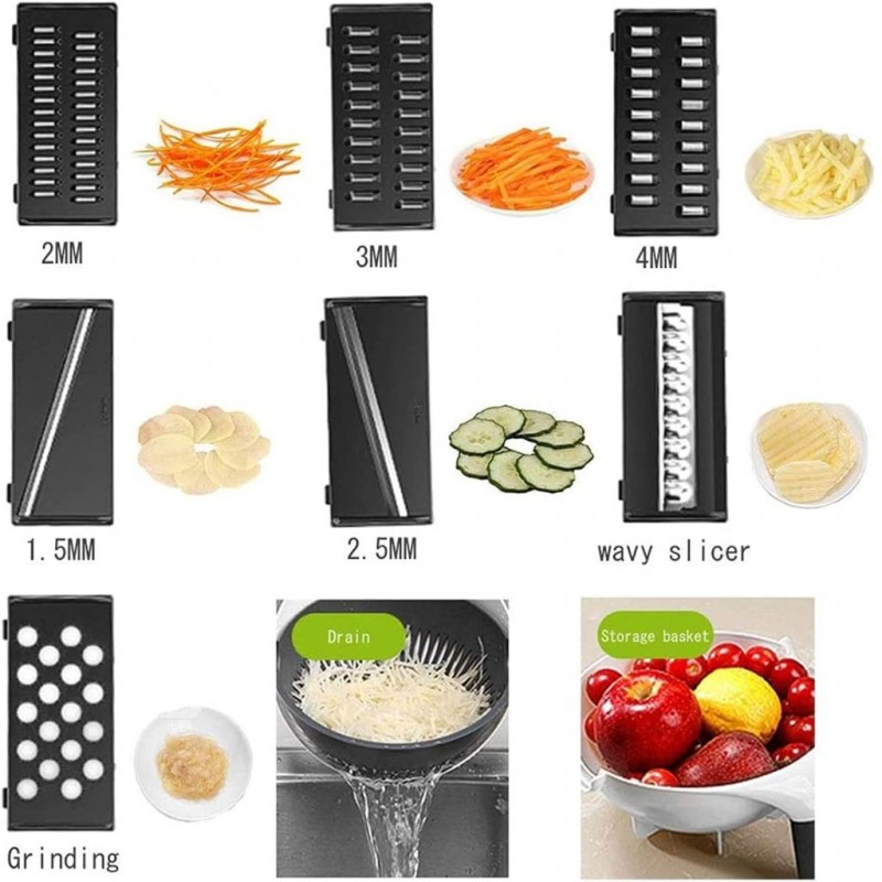 Hand Vegetable Rotary Cutter