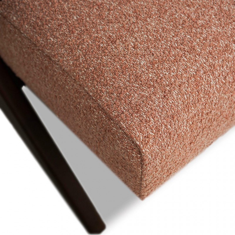 Xquisite Coral Accent Chair in Pink Col Fab