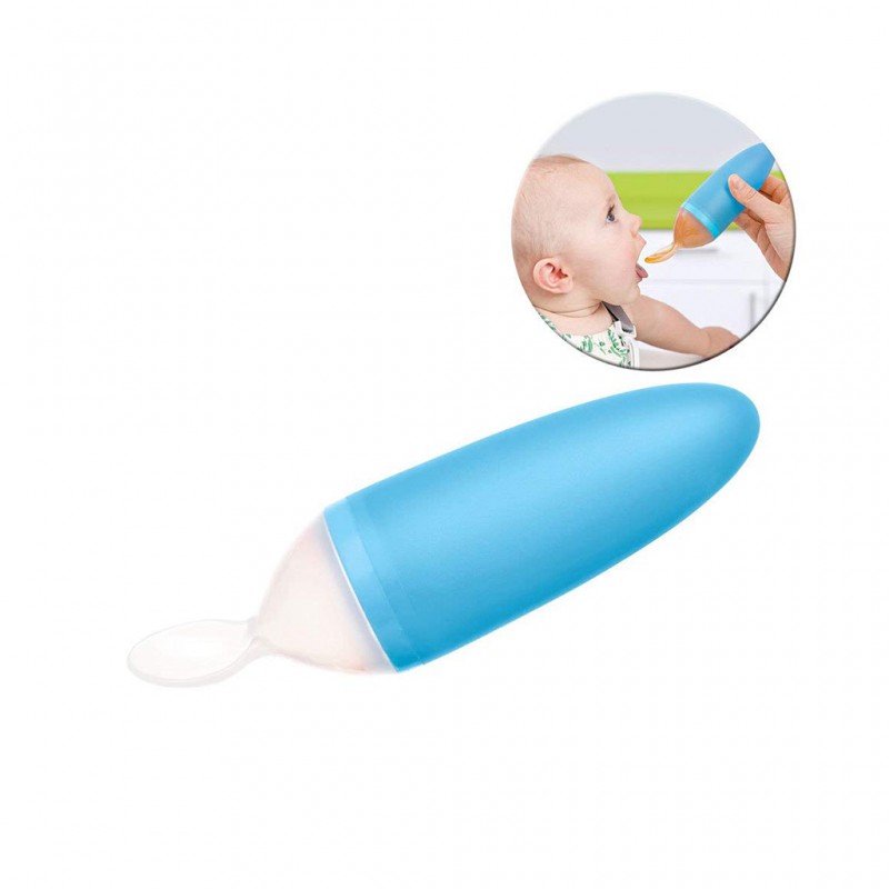 Tomy Boon Squirt Baby Food Disp. Spoon Blue B10122