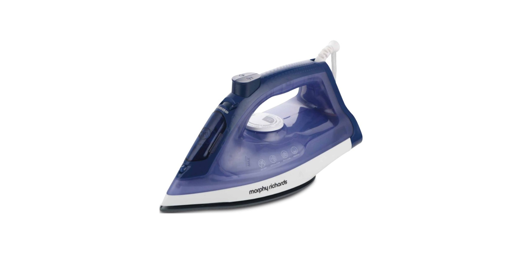 Morphy Richards EC3009 - 310002 2YW Blue Ceramic Steam Iron
