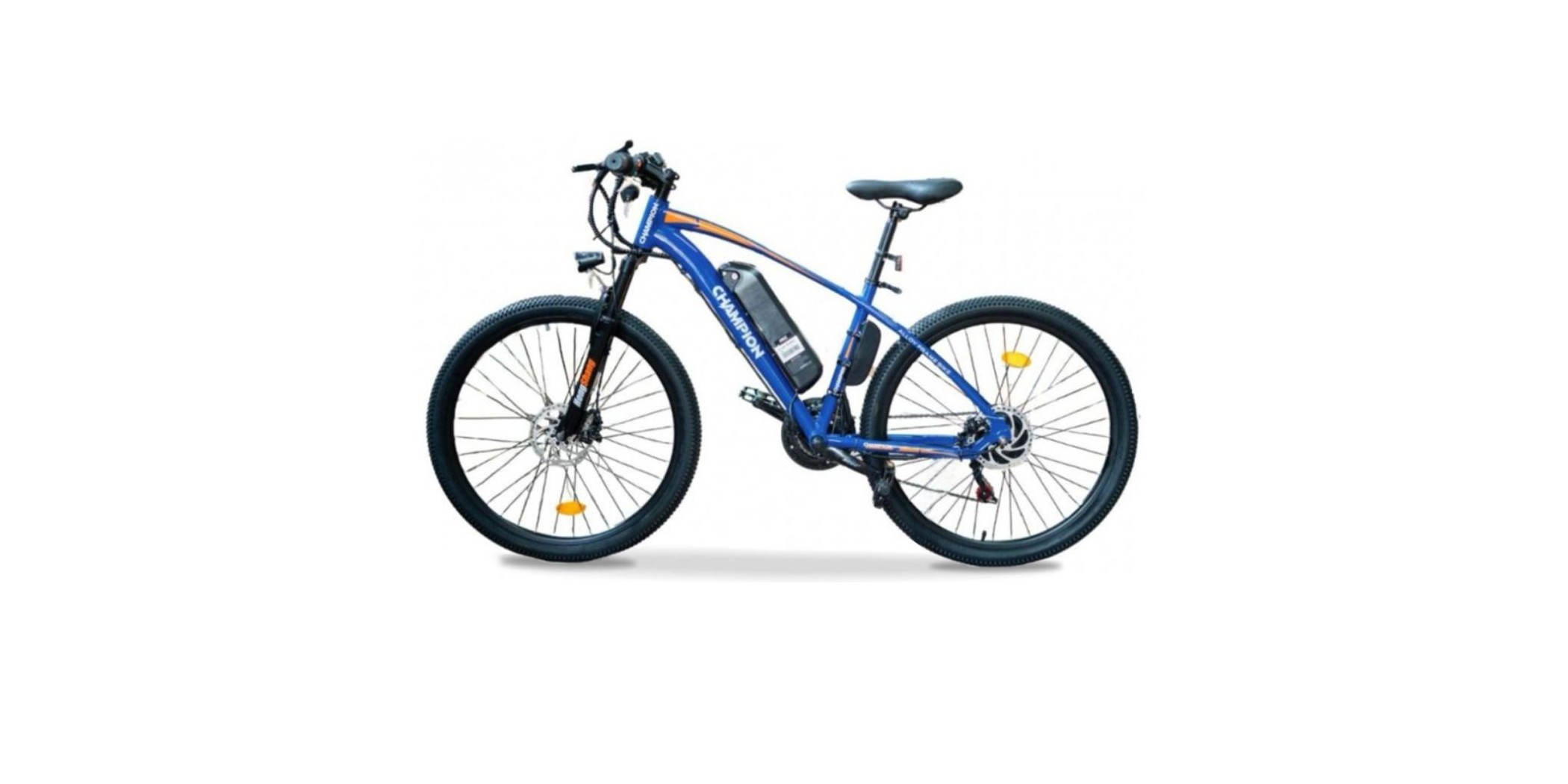 Champion HL8612 250 Watts (0.25Kw) Blue 26" Alloy Frame Electric Bike