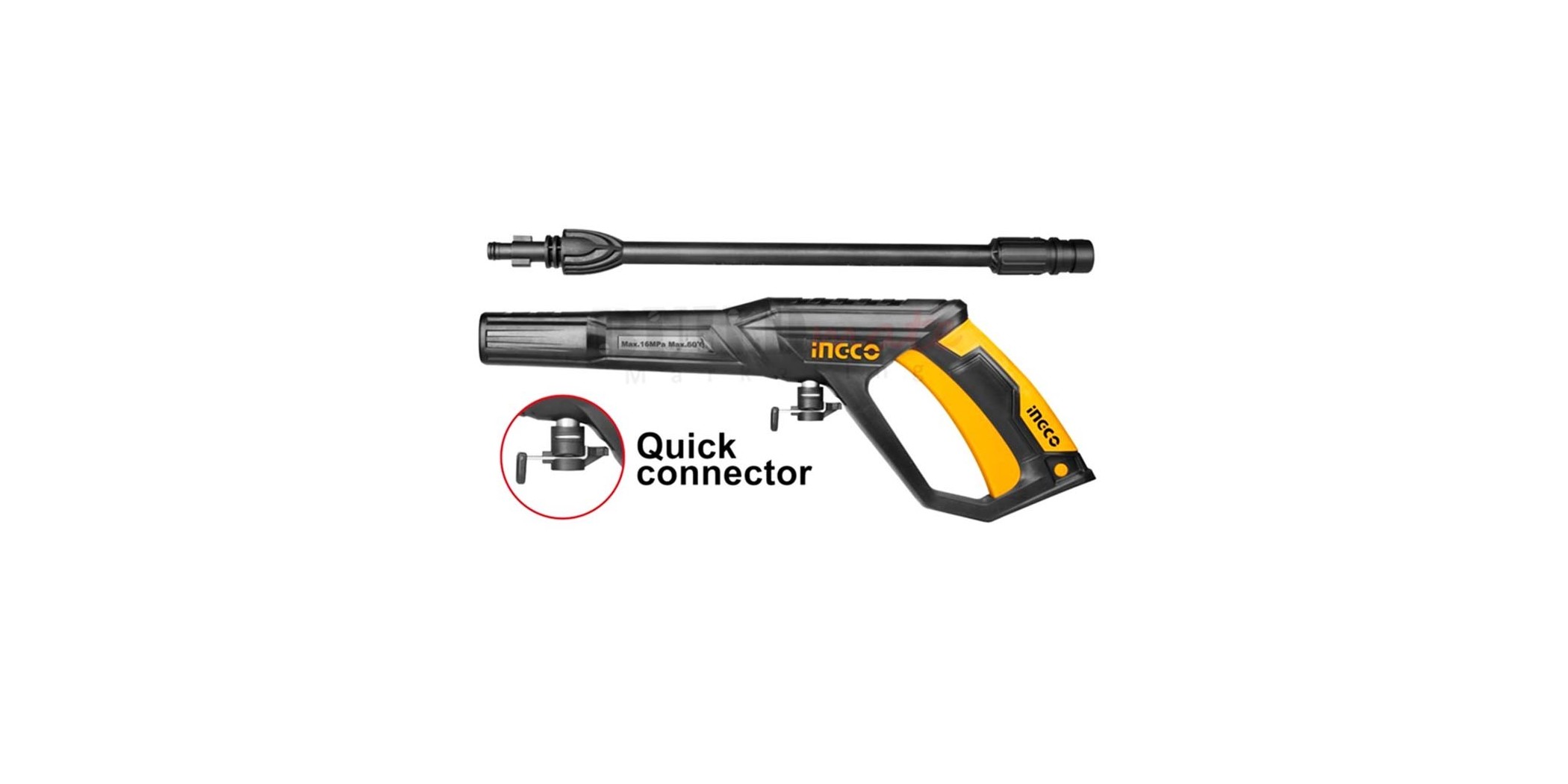 Ingco Amsg028 Spray Gun(Quick Connector)