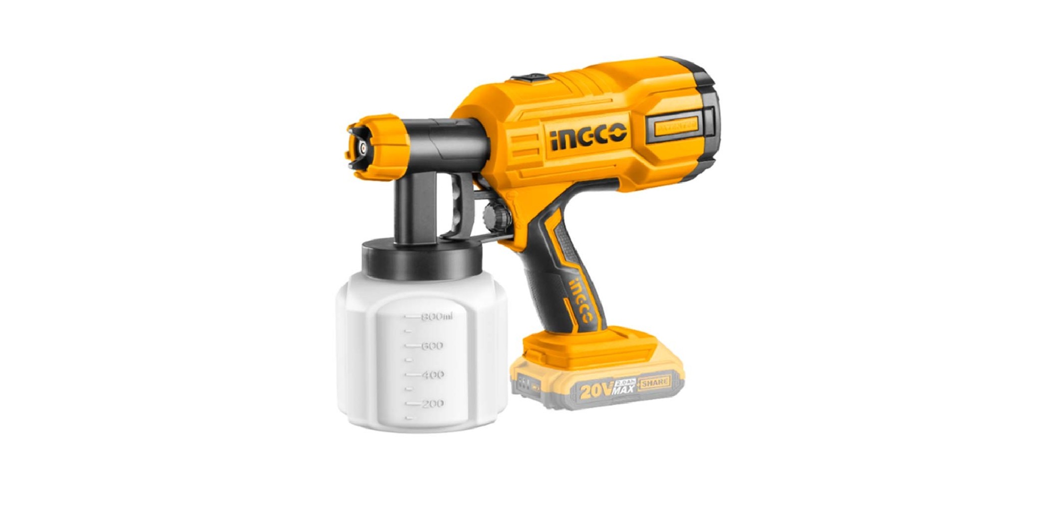 Ingco Csgli2001 Lithium-Ion Spray Gun