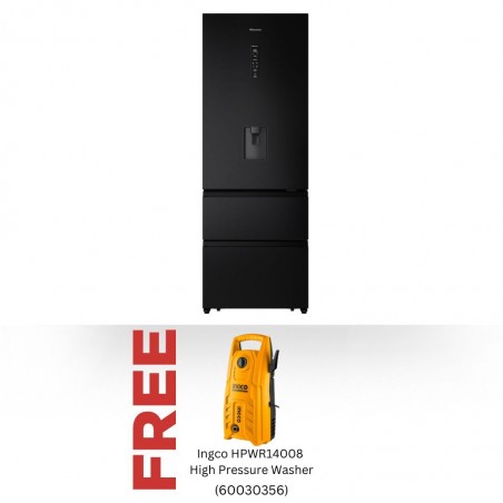 Hisense RT641N4WFE1 Refrigerator & Free Ingco HPWR14008 High Pressure ...