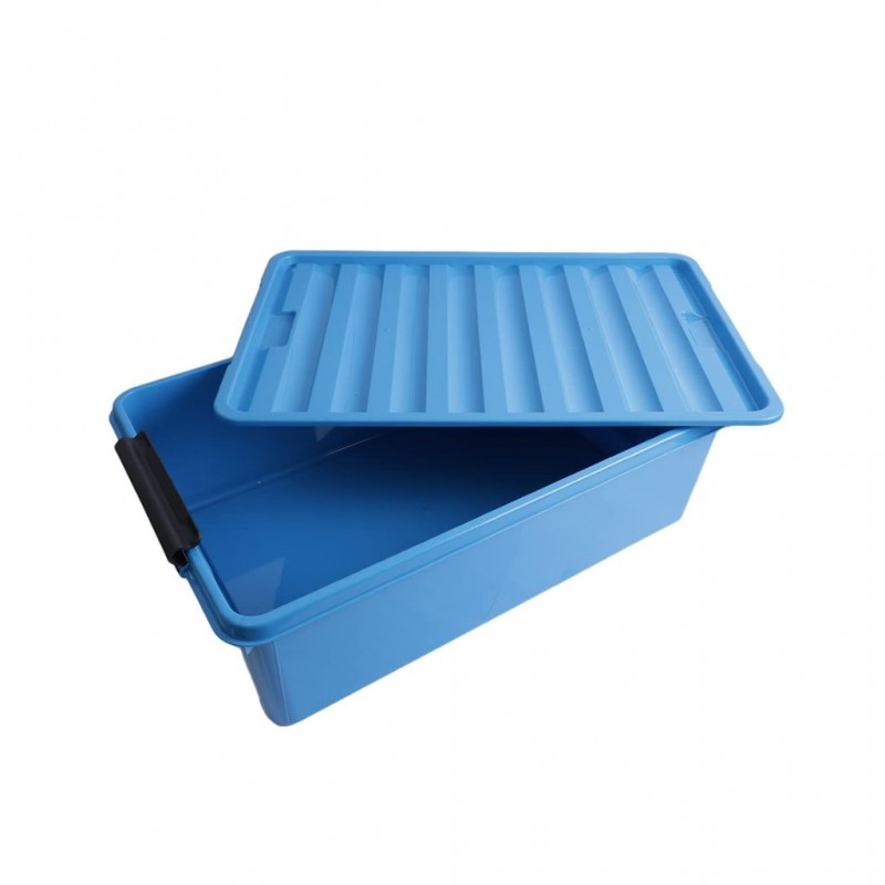 Lock & Lock Inplus INP112B 30L Blue Easy Clip Storage Box 600x396x182mm ...