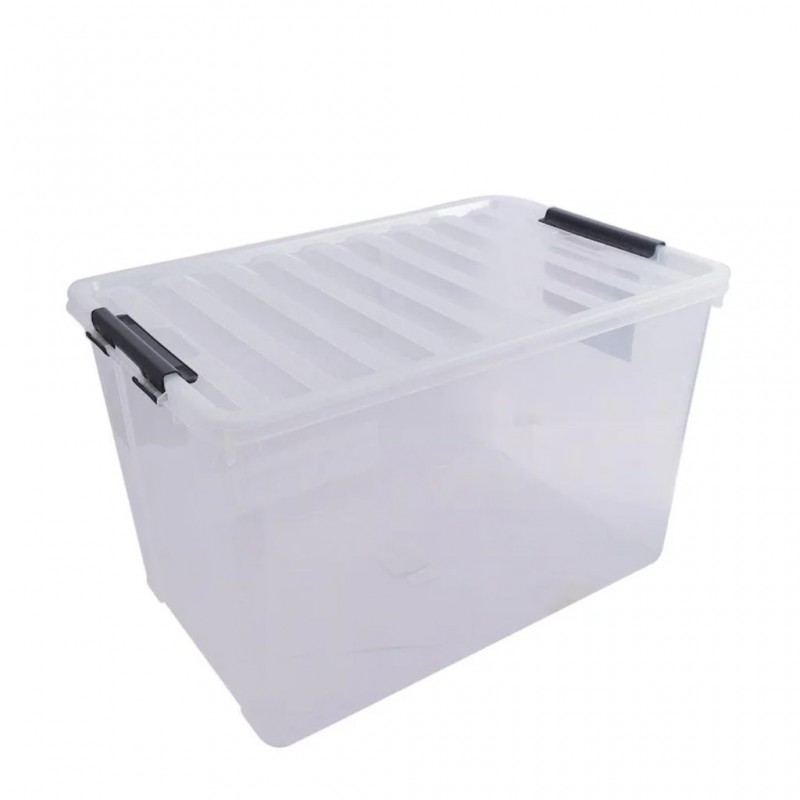 Lock & Lock Inplus INP113N 60L Natural Easy Clip Storage Box ...