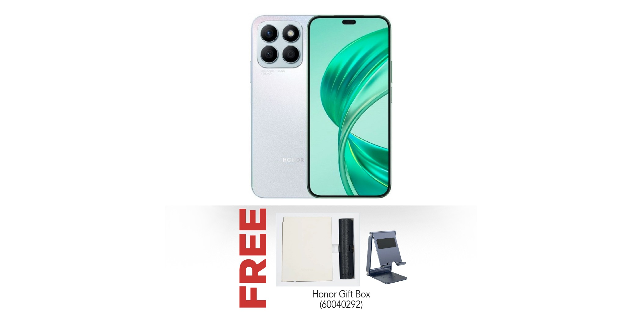 HONOR X8b Silver & Free HONOR Gift Box