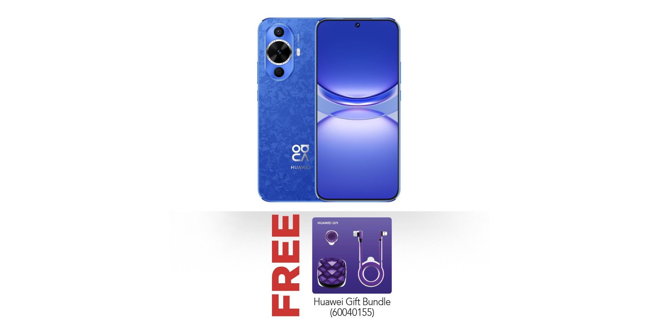 Huawei Nova 12S Blue & Free Huawei Premium Gift Bundle