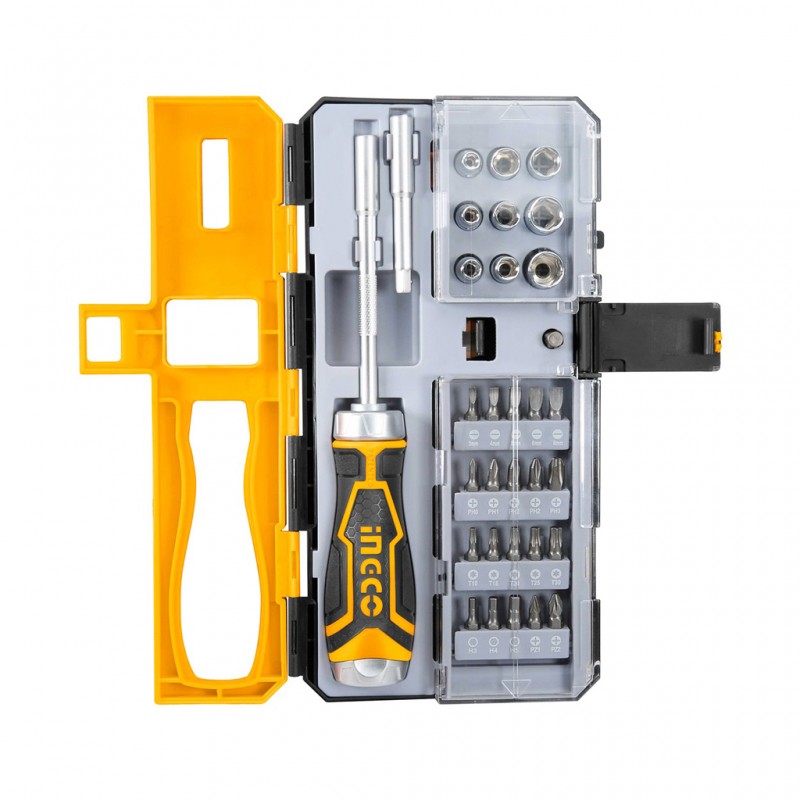Ingco Hksdb0338 33 Pcs Screwdriver Set