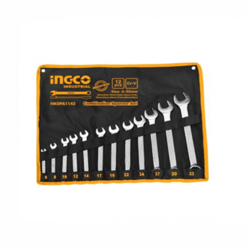 Ingco Hkspa1143 Combination Spanner Set