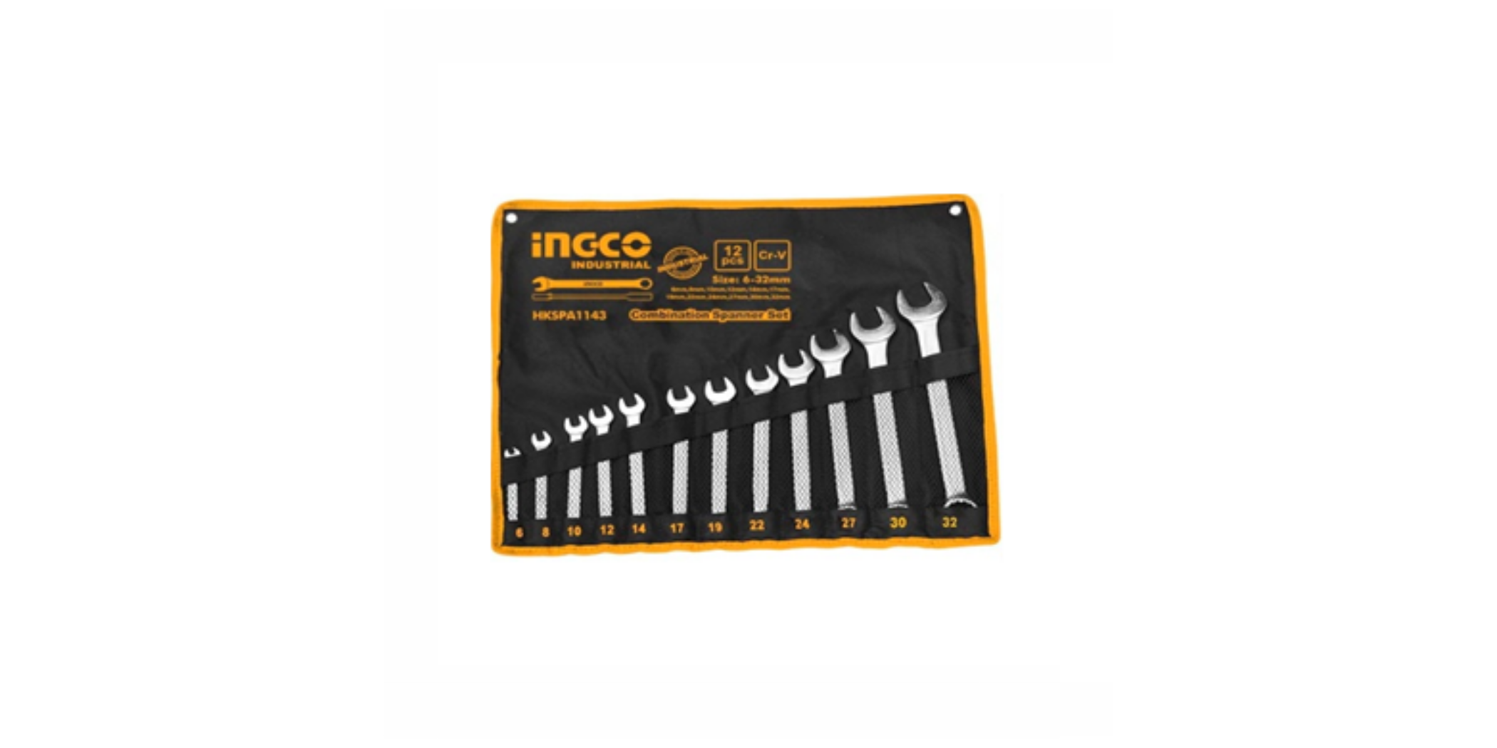 Ingco Hkspa1143 Combination Spanner Set
