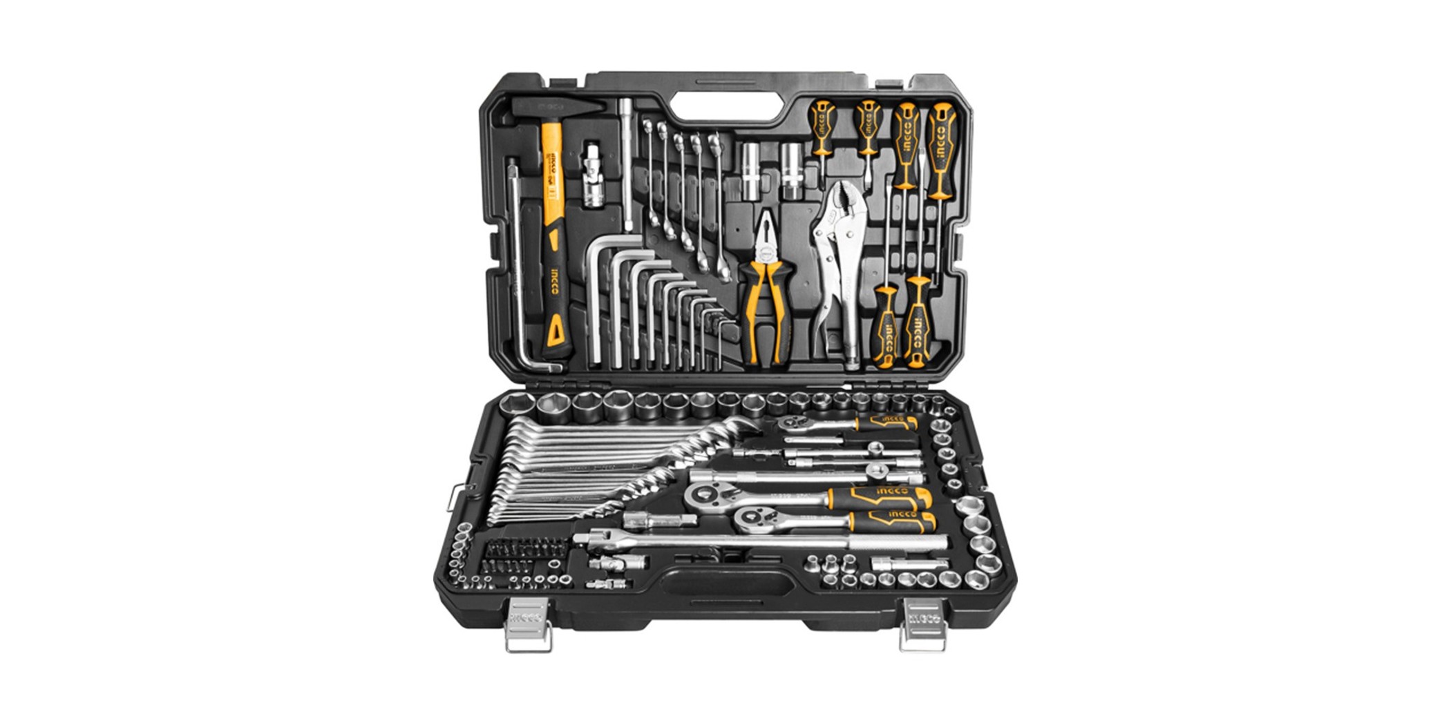 Ingco Hkthp21421 142 Pcs Combination Tools Set