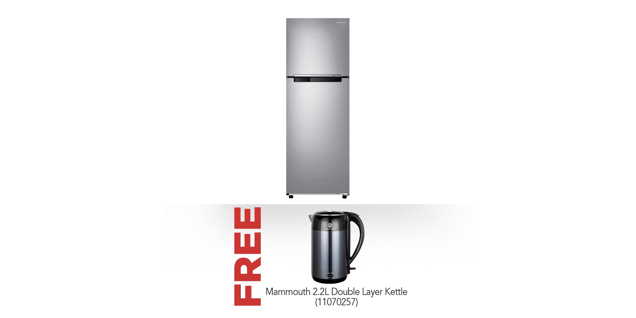 Samsung RT25T3051S8 Refrigerator & Free Mammouth MK-2222 Blue/Blk 2.2L ...