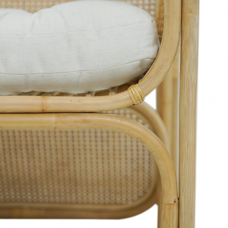 Rattan One Seater Natural