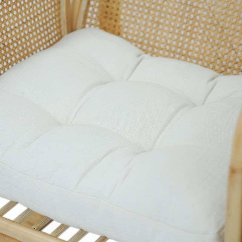 Rattan One Seater Natural