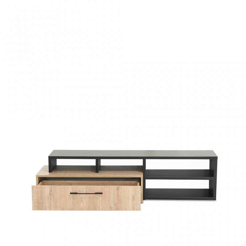 Savania TV Cabinet No.1 Black & Aurous