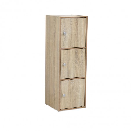 Nexus Storage 3 Doors & 3 Tiers Sonoma Oak