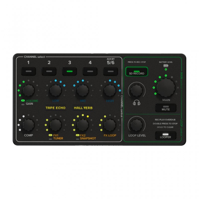 Mackie 2055123-01 ShowBox-Battery Powered All-In One Performance Rig ...
