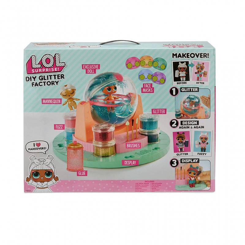 Mgae Lol Surprise Diy Glitter Factory 556299