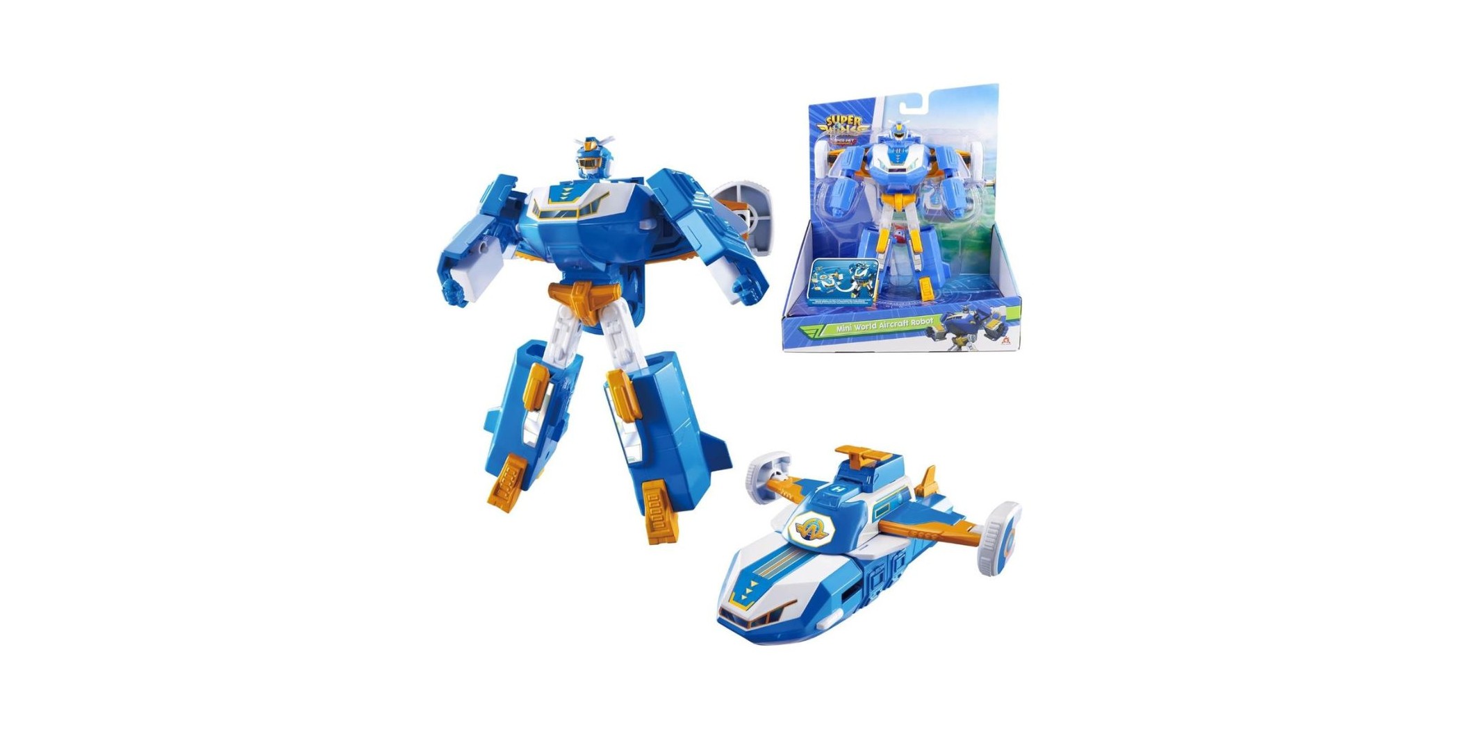 Auldey Mini World Aircraft Robot EU760288