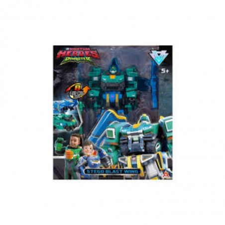 Auldey Quantum Heroes Dinoster- Stego Blast Wing EU580812