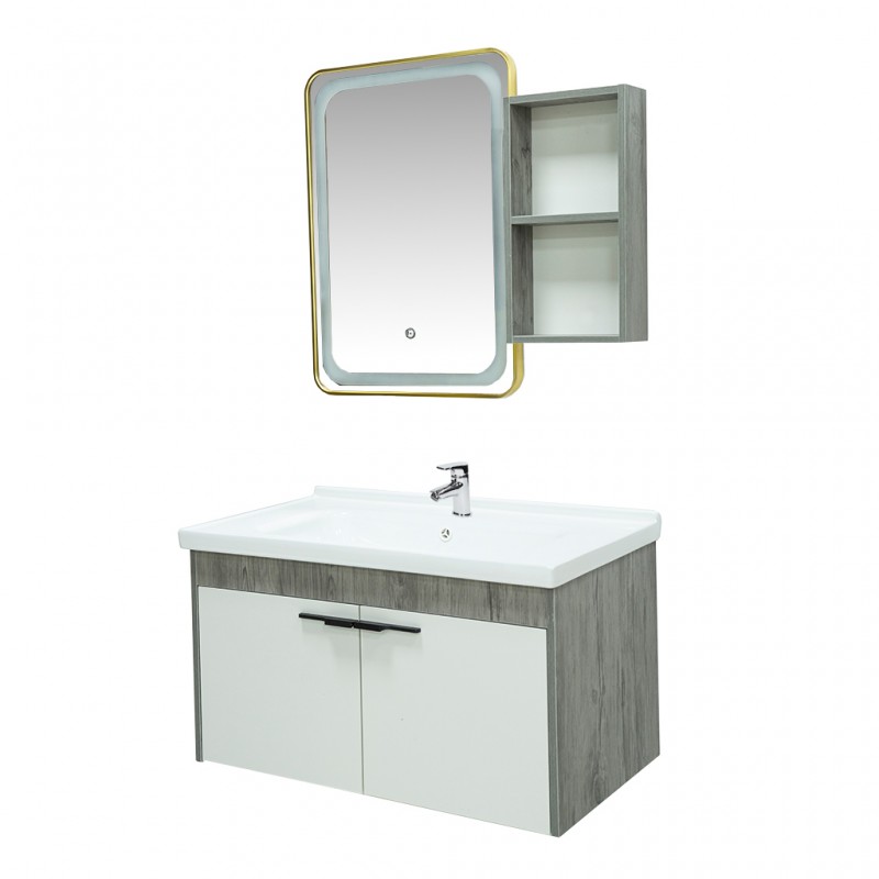 Bathroom Cabinet With Mirror Ref DC12-80L