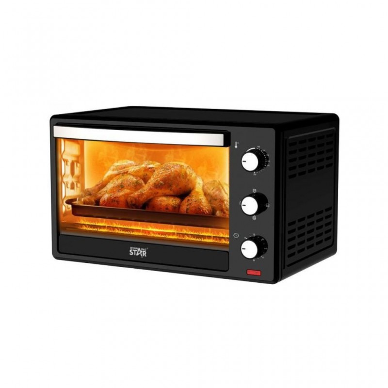 Winning Star ST-9620 38L Black Electric Oven "O"