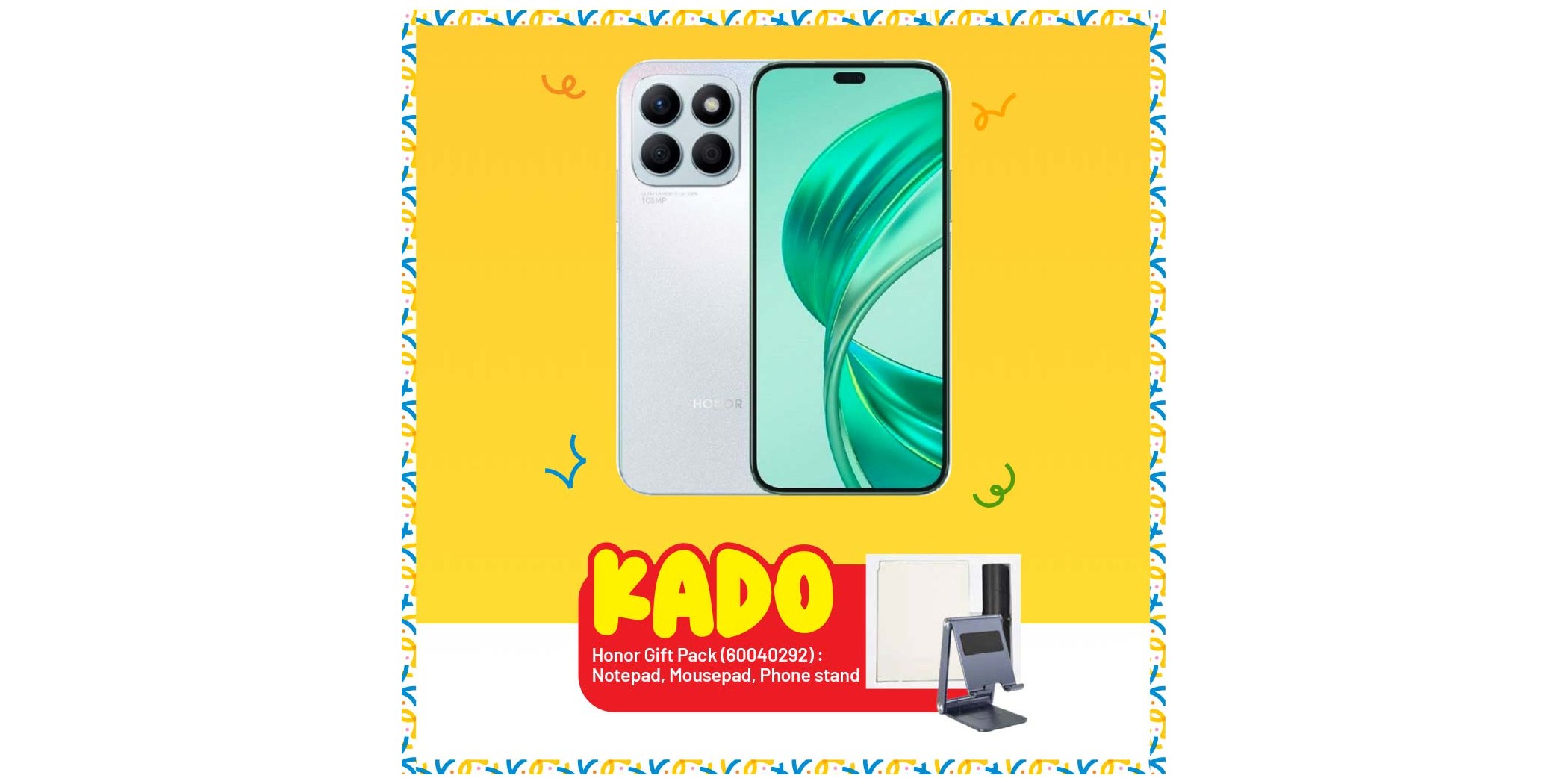 HONOR X8b Silver & Free HONOR Gift Box