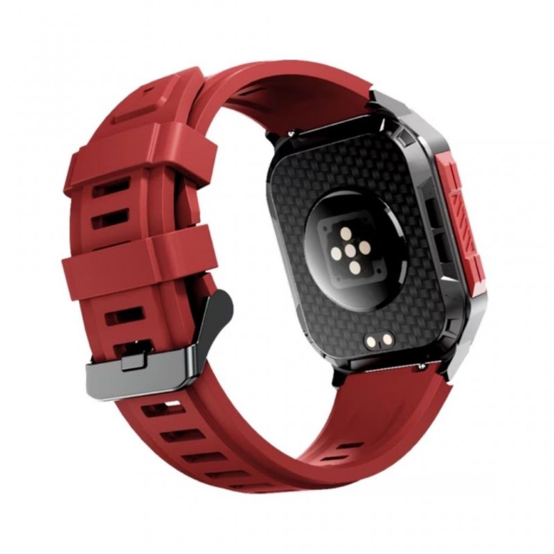 Hifuture Ultra 3 Smart Watch Red Rugged Sport