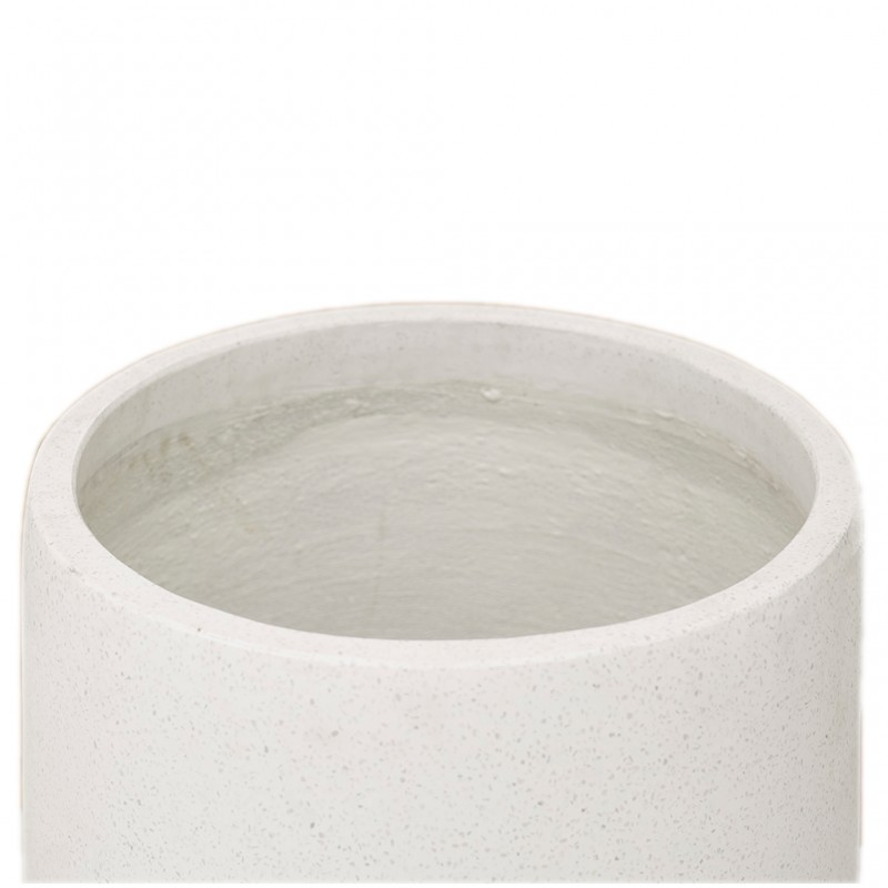 Buse Xl Pot White Terrazzo Cement