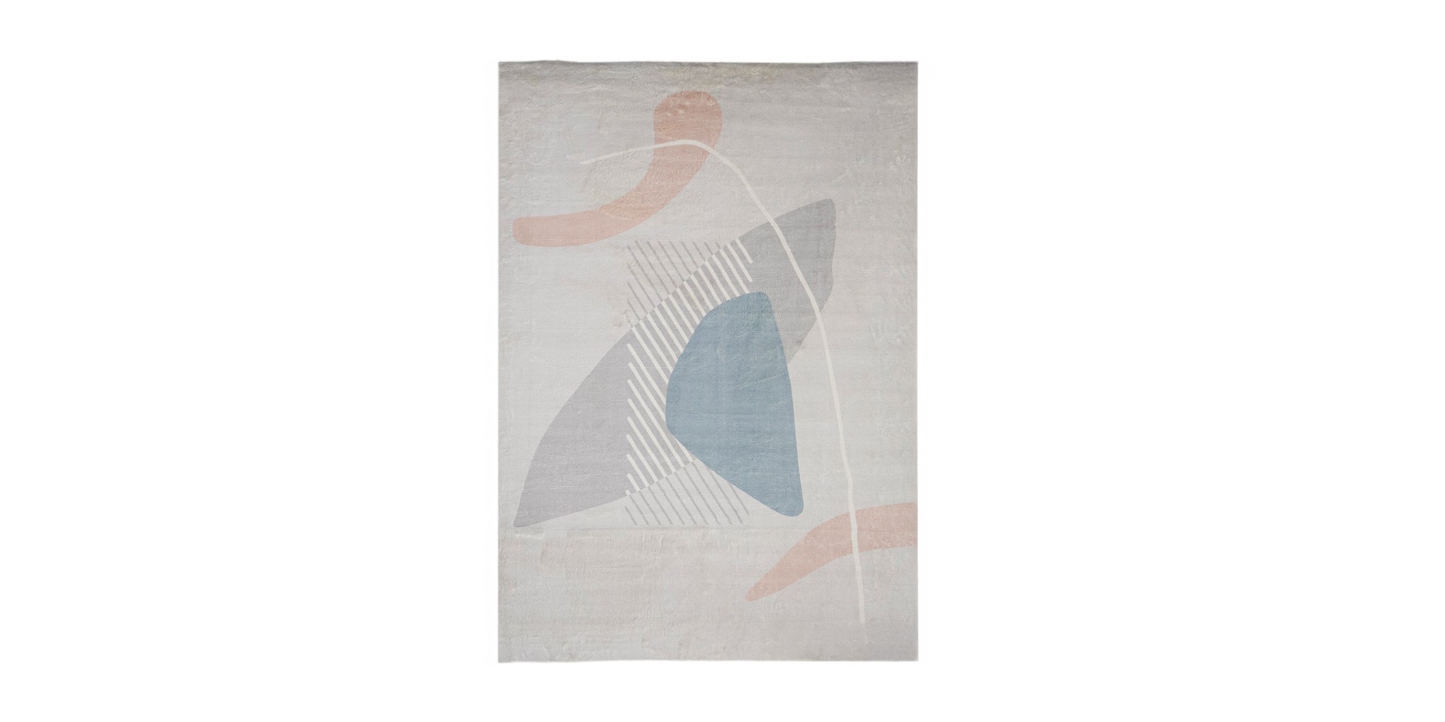 Rugs 160-230 cm Light Blue & Beige