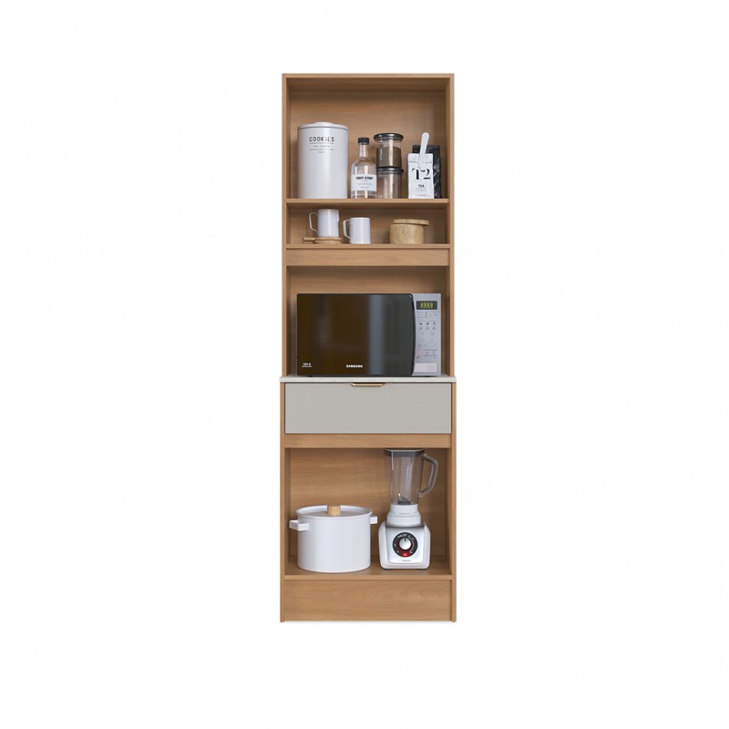 Lotus Kitchen Cabinet Of 4 Doors 1 Drawer Freijo/Arenas