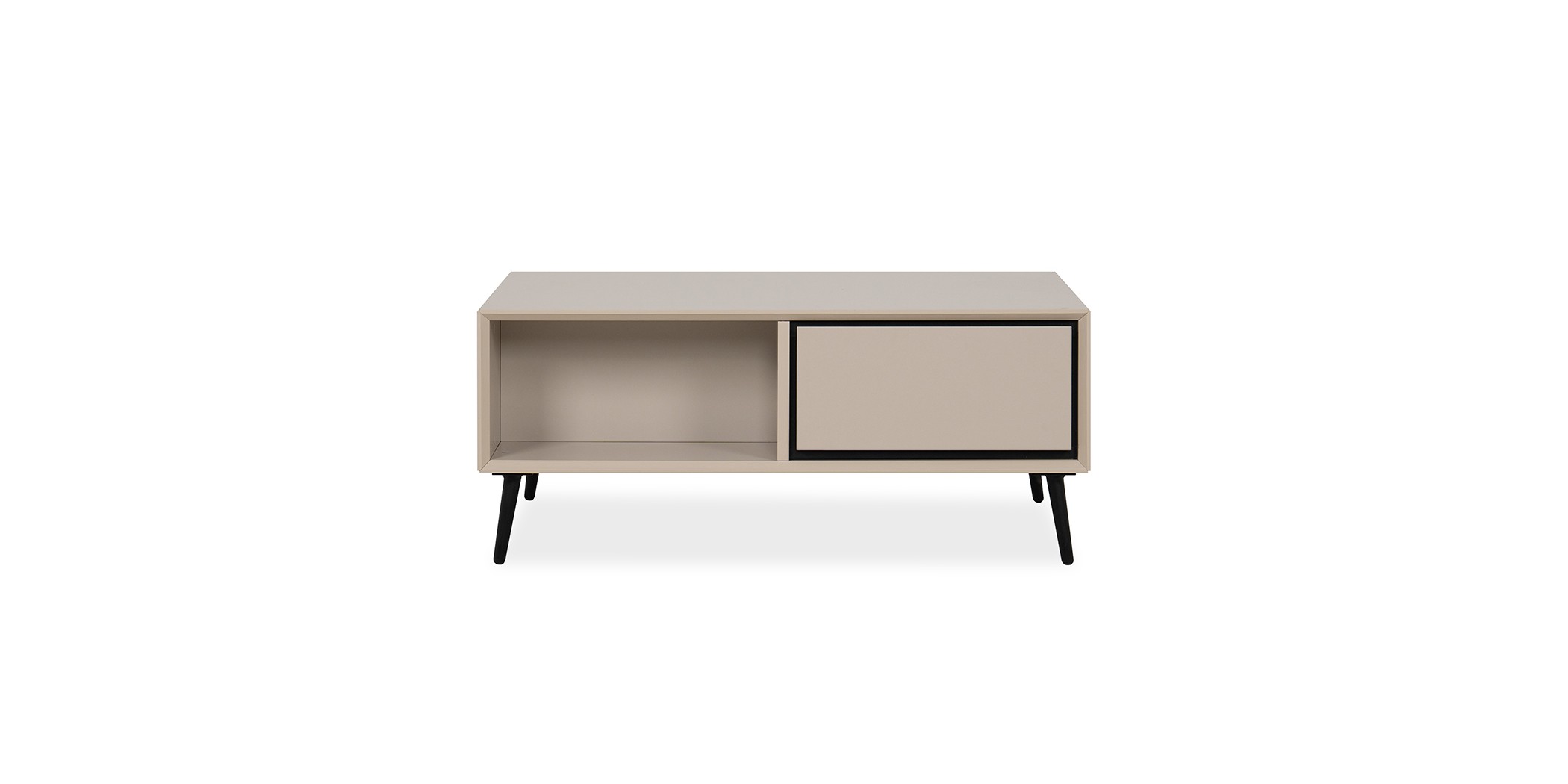 Arona Coffee Table Sand & Black