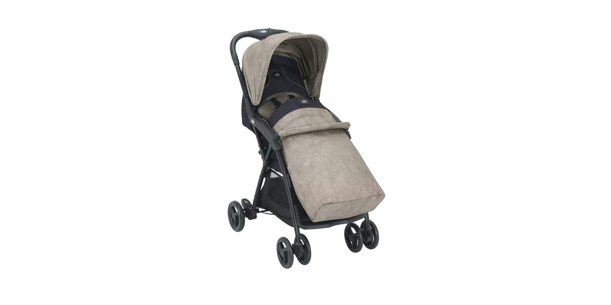 Cam Curvi Stroller - Brown