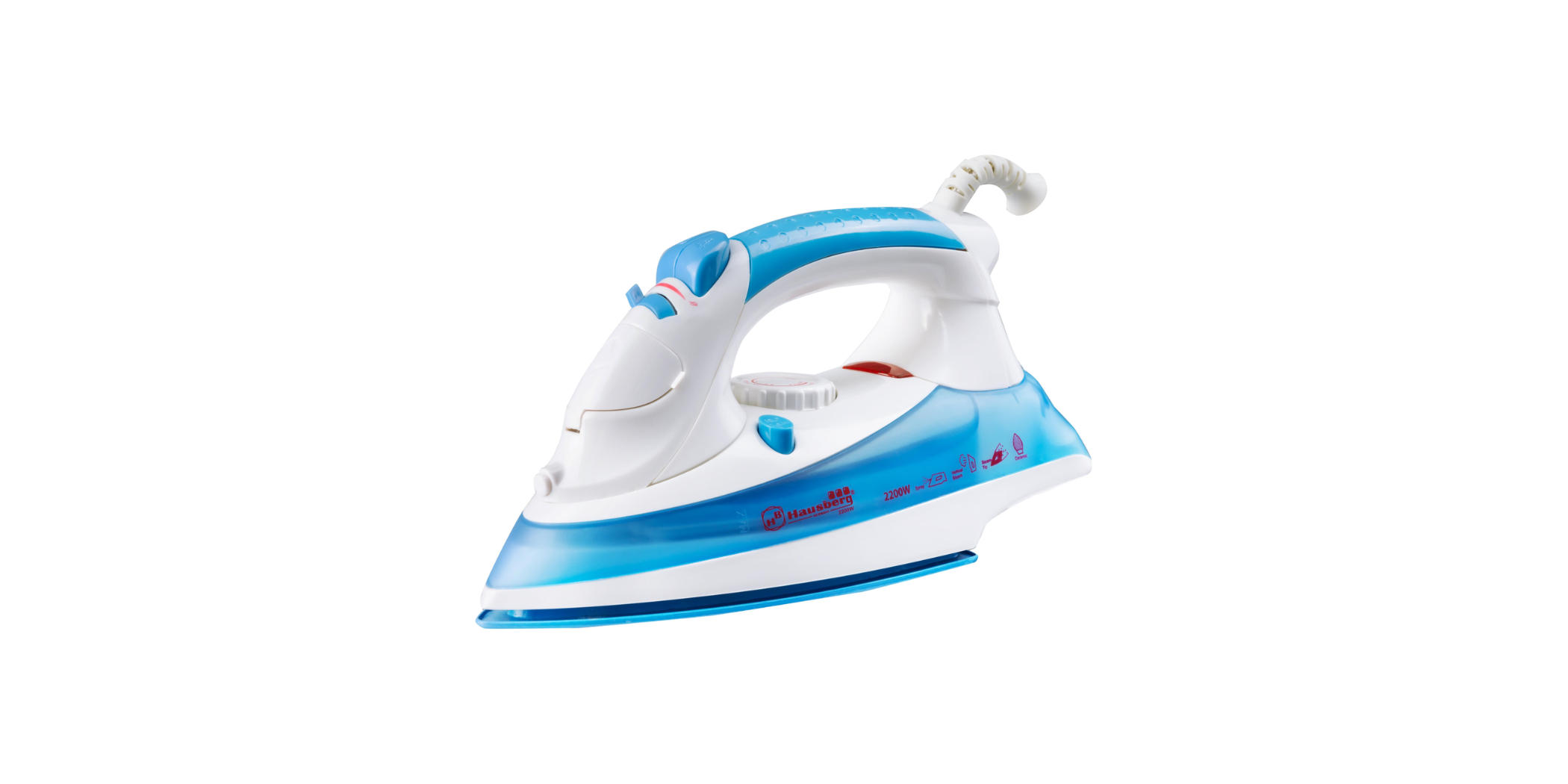 Hausberg HB-7805BL 2YW Ceramic Steam Iron "O"