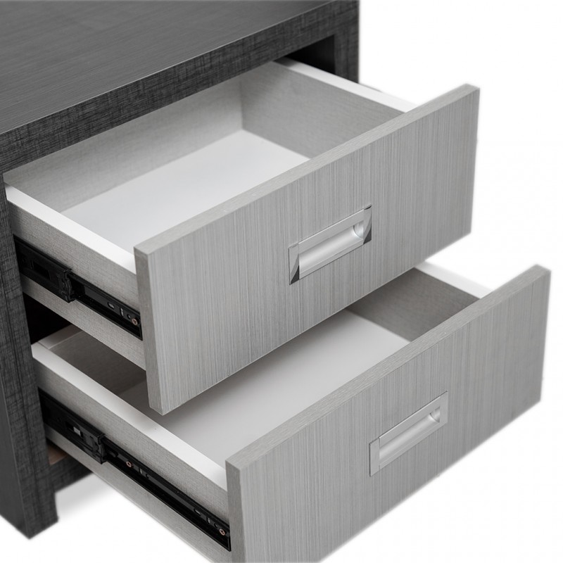 Elegancia Night Table Dark Shadow & Ash Shadow