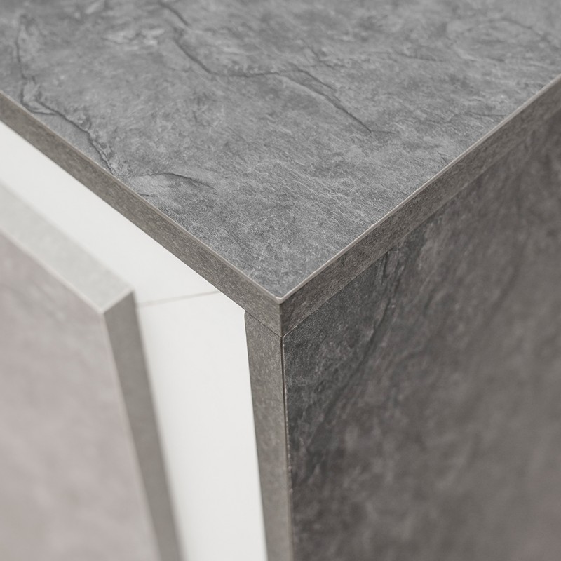 Siena Sideboard Bright Cement & Dark Cement