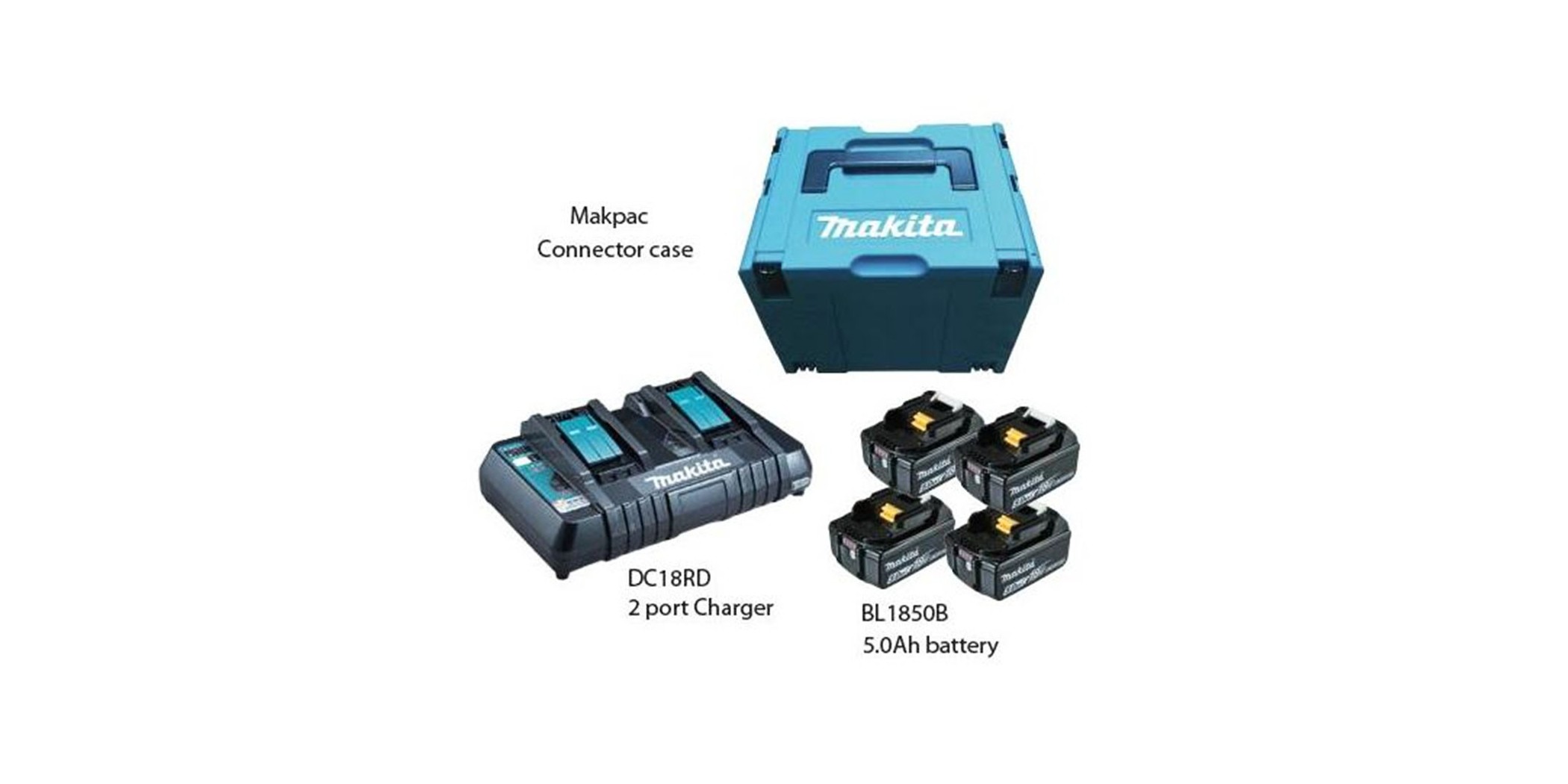 Makita Zmpa-198568-9 Mkp3Pt184 Power Source Kit