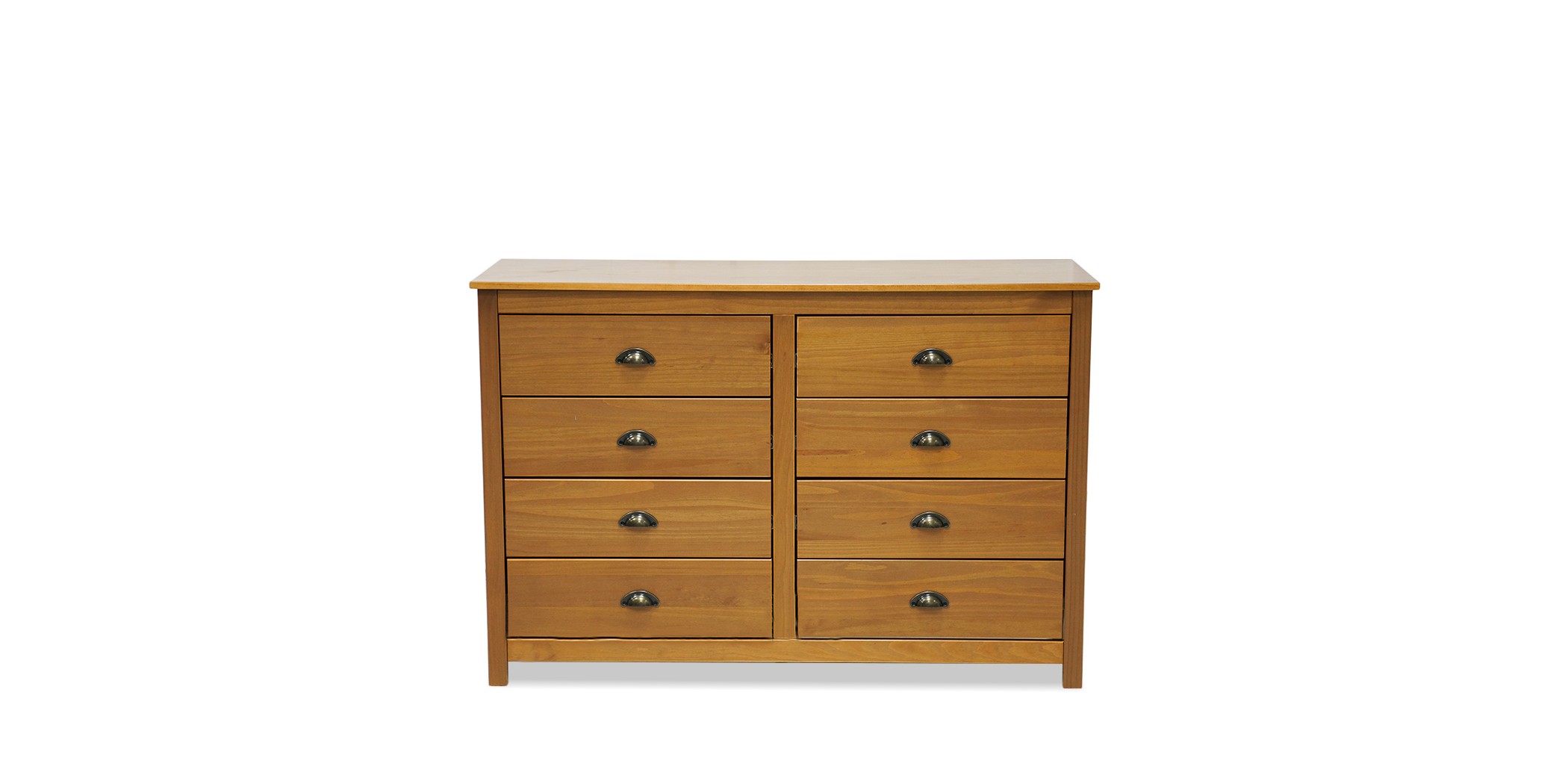 Topazio Chest 8 Drawers Freijo/Solid Wood